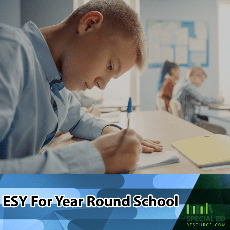 ESY For Year-Round School - How Does it Work for Special Ed Kids