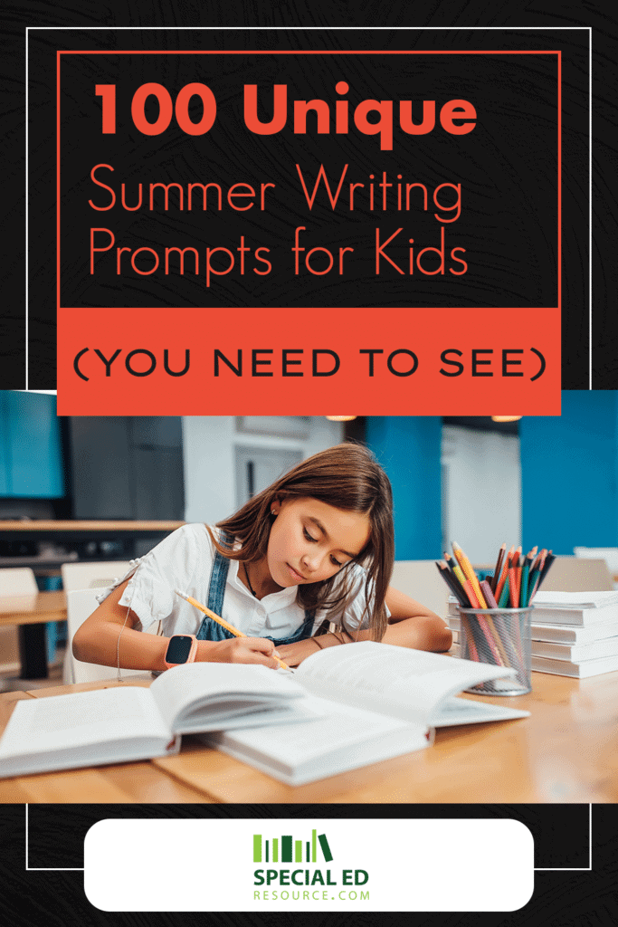 100 Unique Summer Writing Prompts for Kids (You Need to See)