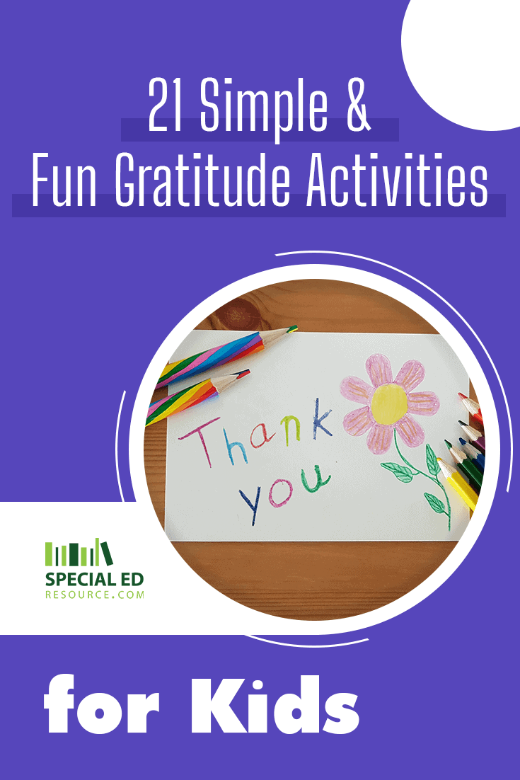 21 Simple & Fun Gratitude Activities for Kids