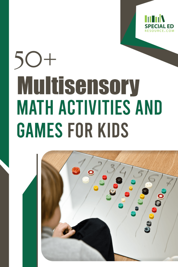 50+ Multisensory Math Activities and Games for Kids