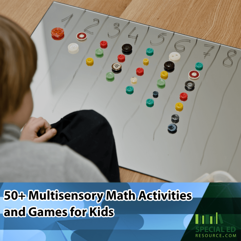50+ Multisensory Math Activities and Games for Kids