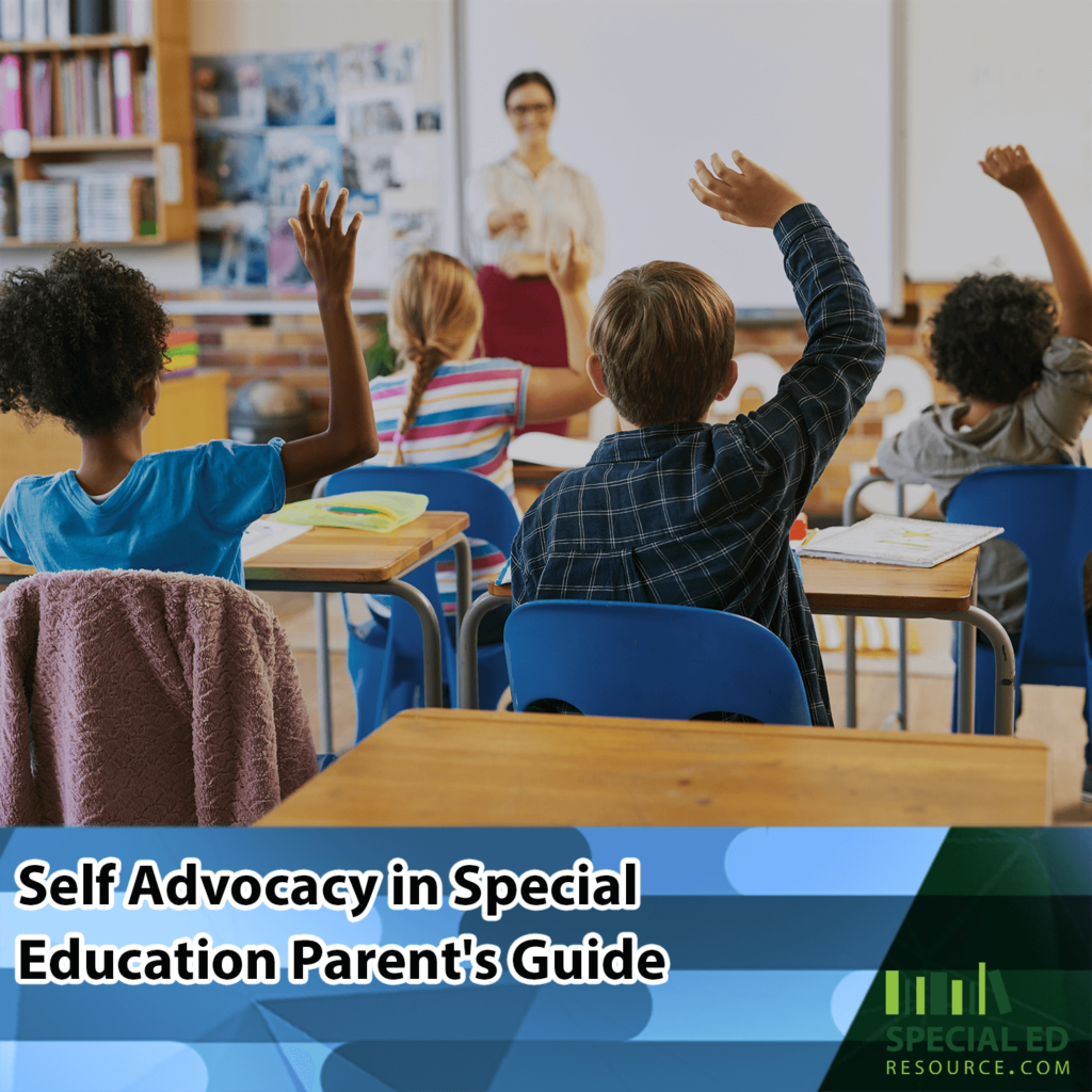 Self Advocacy in Special Education Parent's Guide