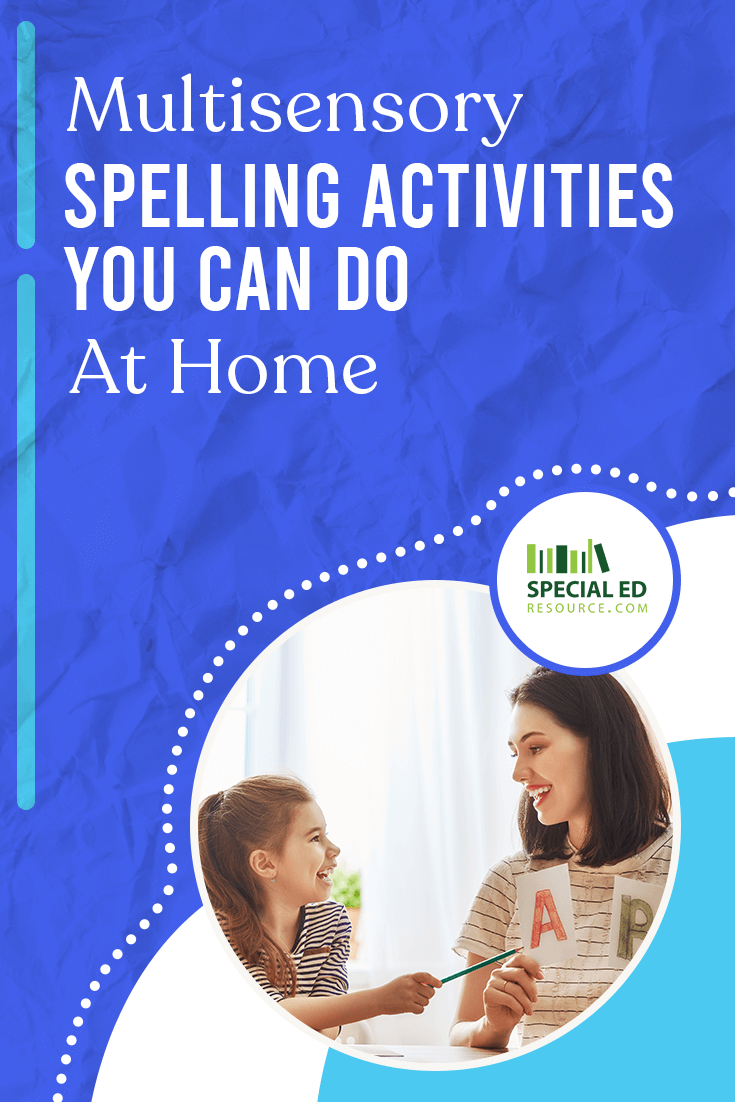 39 Multisensory Spelling Activities You Can Do At Home