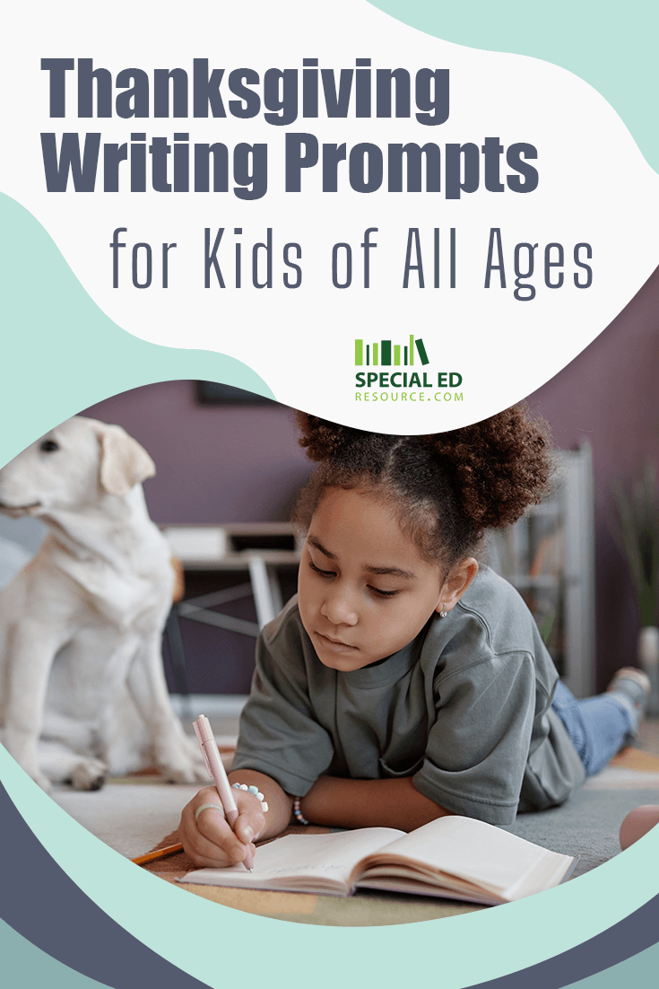 Thanksgiving Writing Prompts for Kids of All Ages