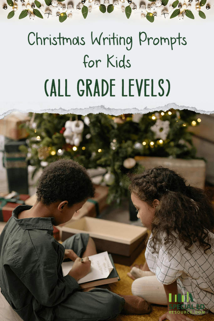 Christmas Writing Prompts for Kids (All Grade Levels)