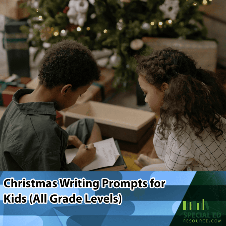 Christmas Writing Prompts for Kids (All Grade Levels)