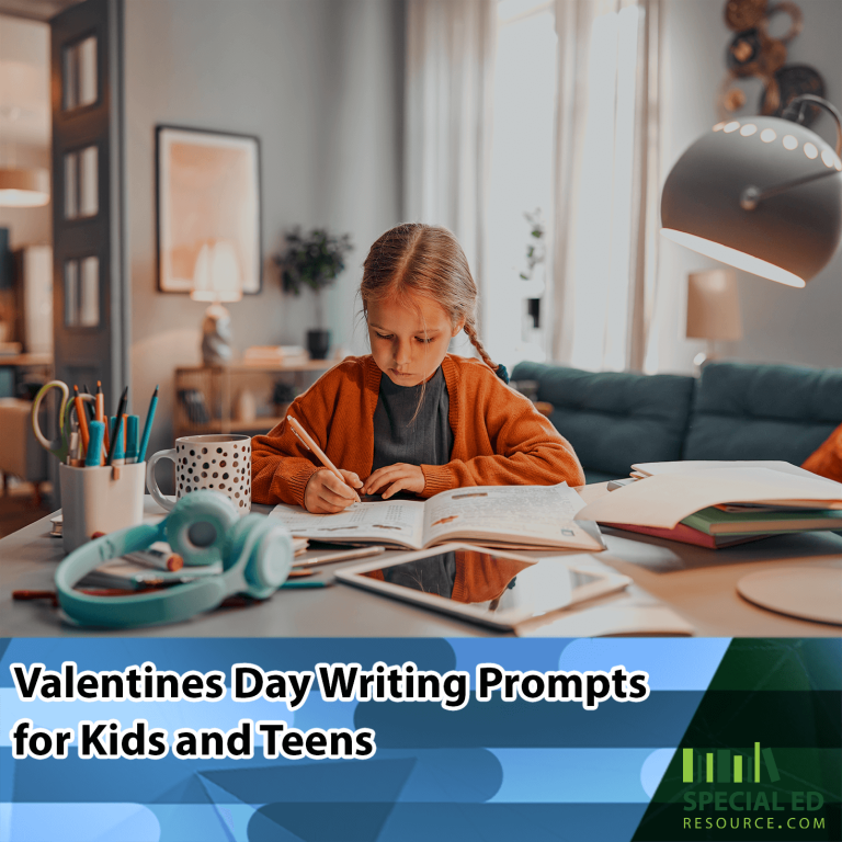 75 Valentines Day Writing Prompts for Kids and Teens
