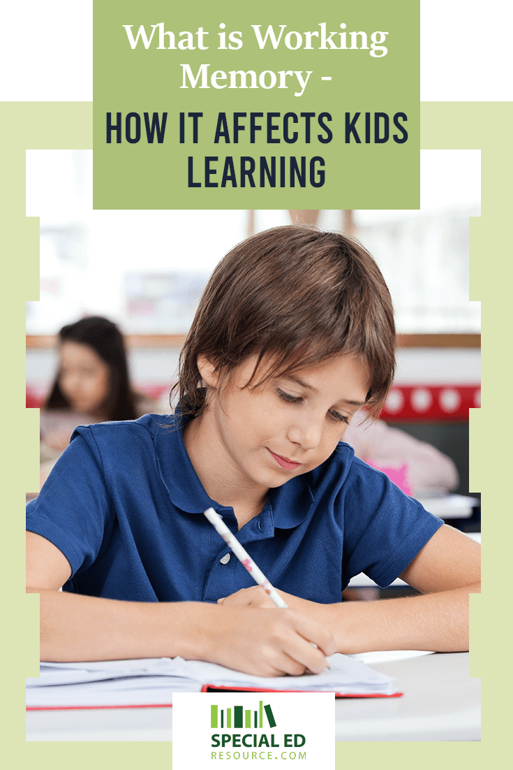 What is Working Memory - How It Affects Kids Learning