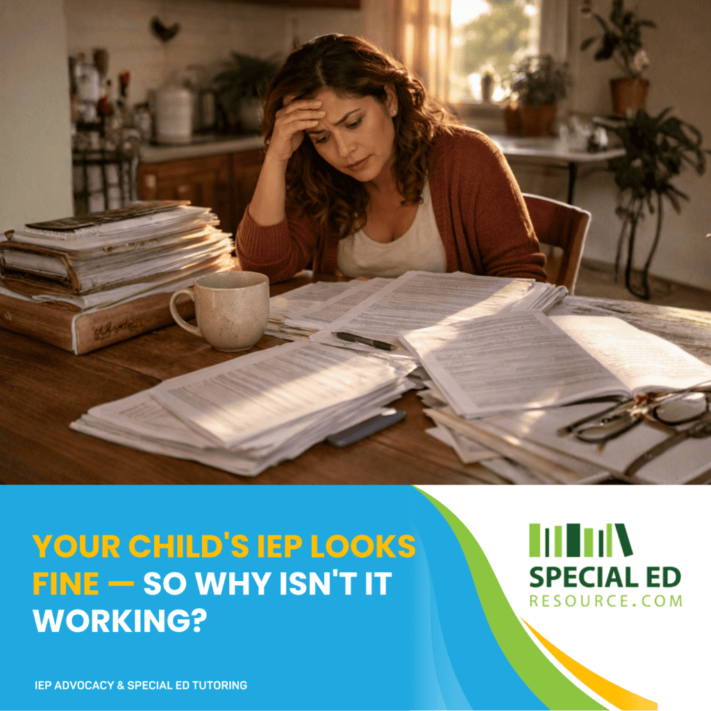 Your Child's IEP Looks Fine — So Why Isn't It Working? | Special ...