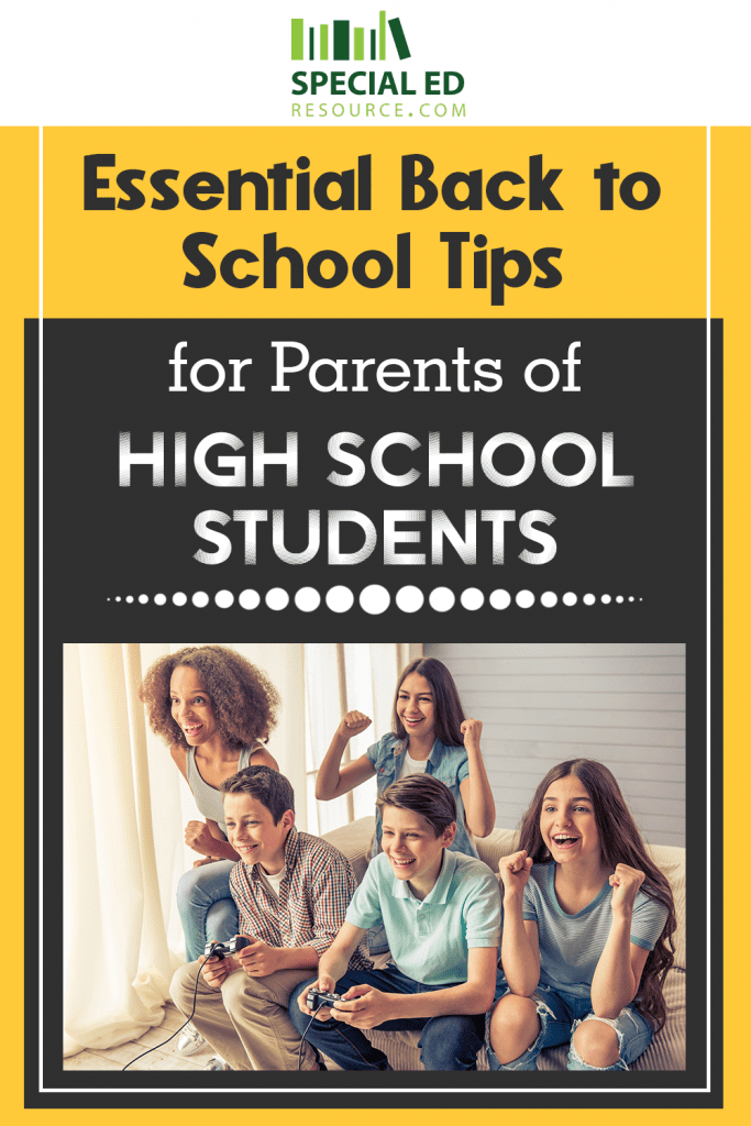 5 Essential Back to School Tips for Parents of High School Students