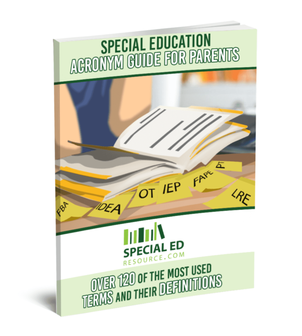 Special Education Acronym Guide for Parents - Special Ed Resource