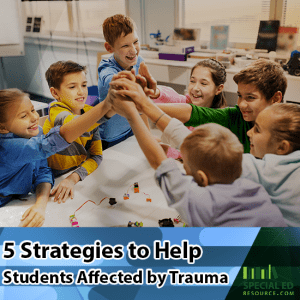 5 Strategies to Help Students Affected by Trauma | SpecialEdResource.com
