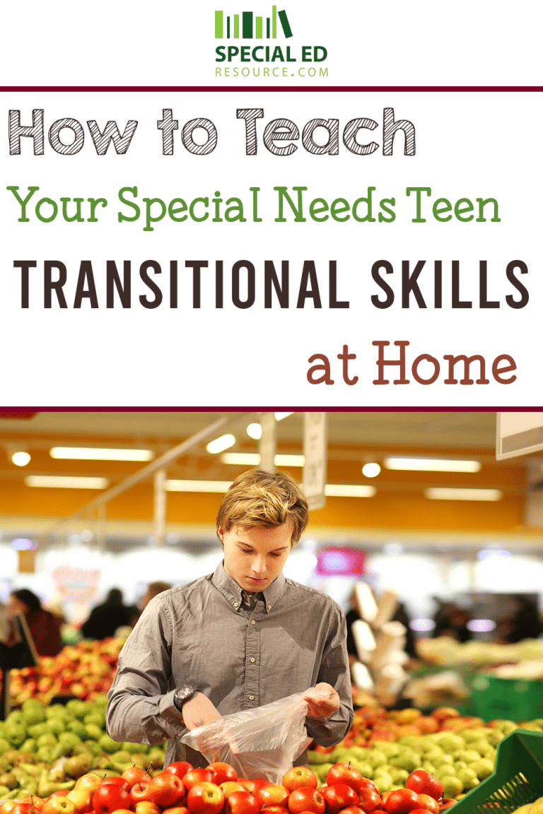 How to Teach Your Special Needs Teen Transitional Skills at Home
