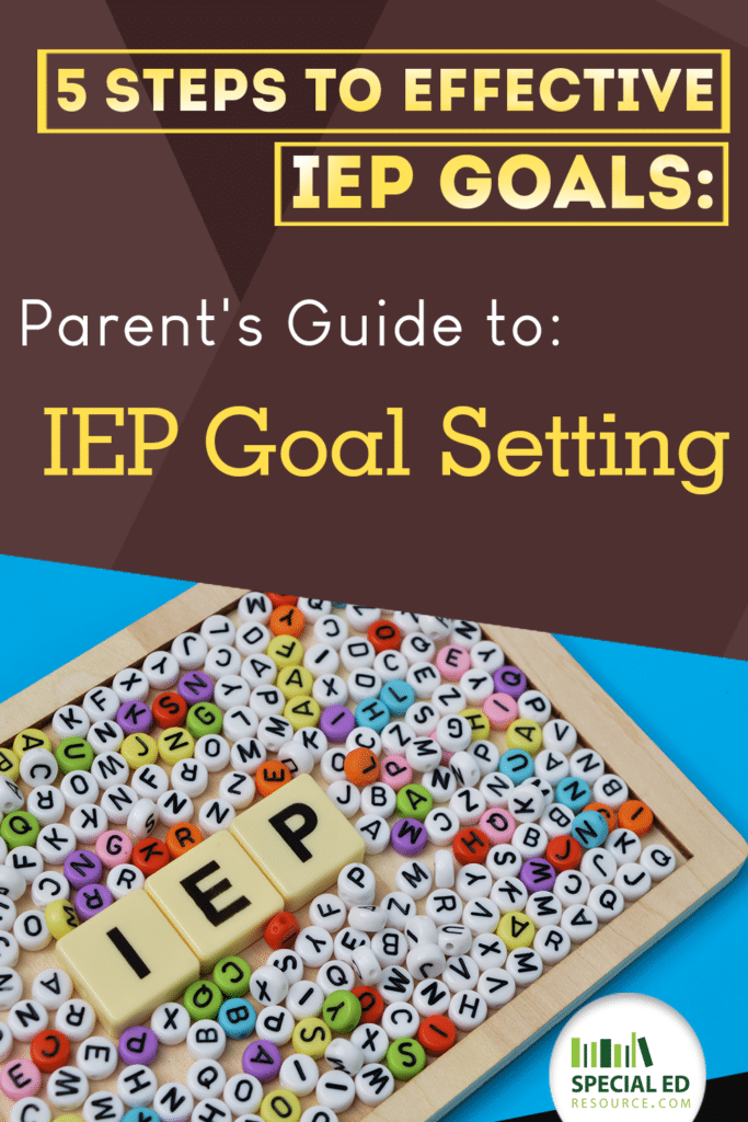 5 Steps to Effective IEP Goals: Parent's Guide to IEP Goal Setting