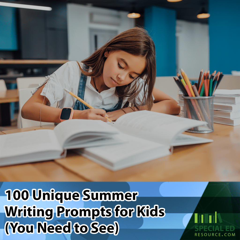 100 Unique Summer Writing Prompts for Kids (You Need to See)