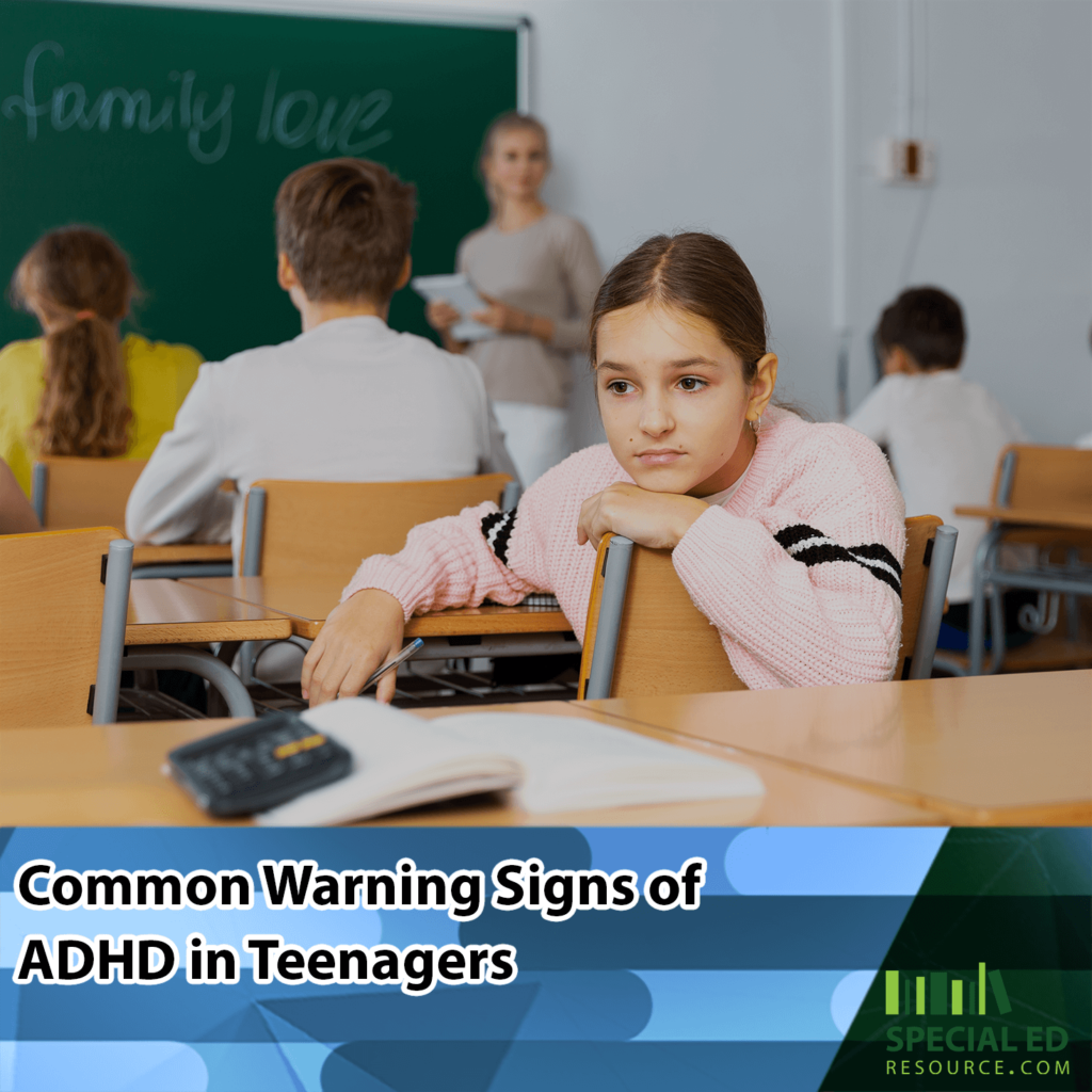 Common Warning Signs of ADHD in Teenagers